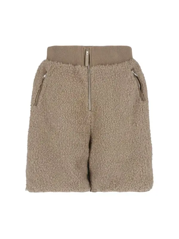 ENTIRE STUDIOS Wool-blend Tailored Trousers - Brown