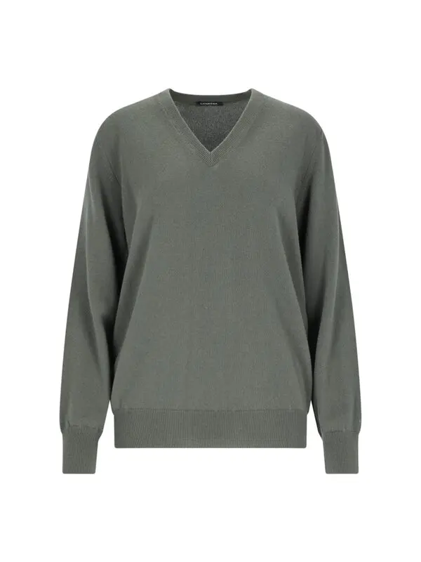CANESSA 100% Cashmere V-neck Sweater