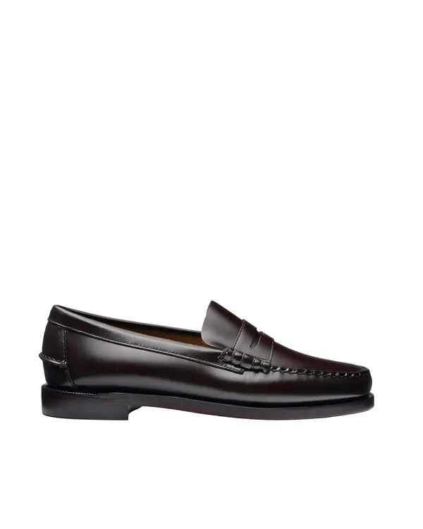 SEBAGO Classic Leather Penny Loafers - Dk Coffee