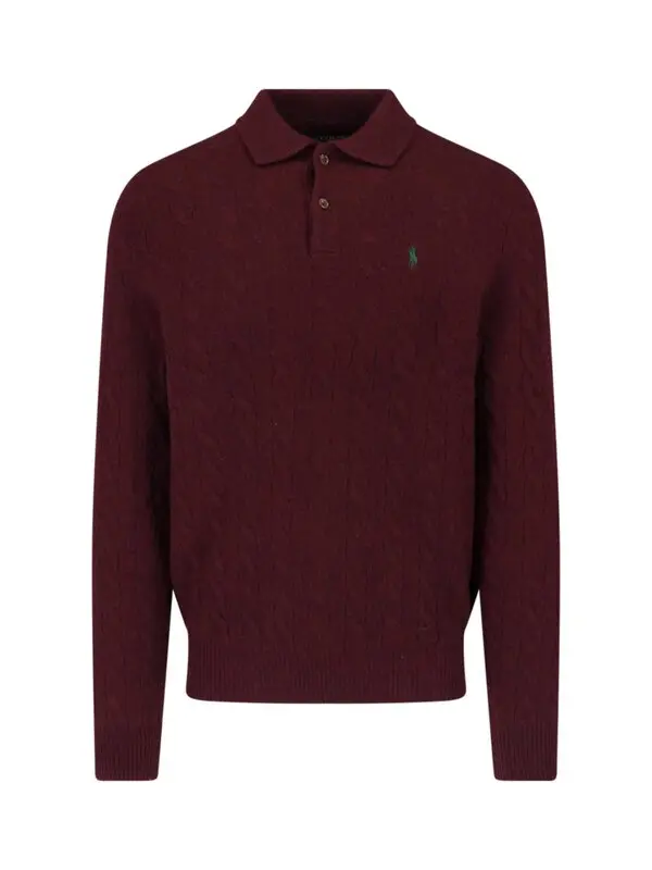 Polo Ralph Lauren Cable-knit Sweater - Red