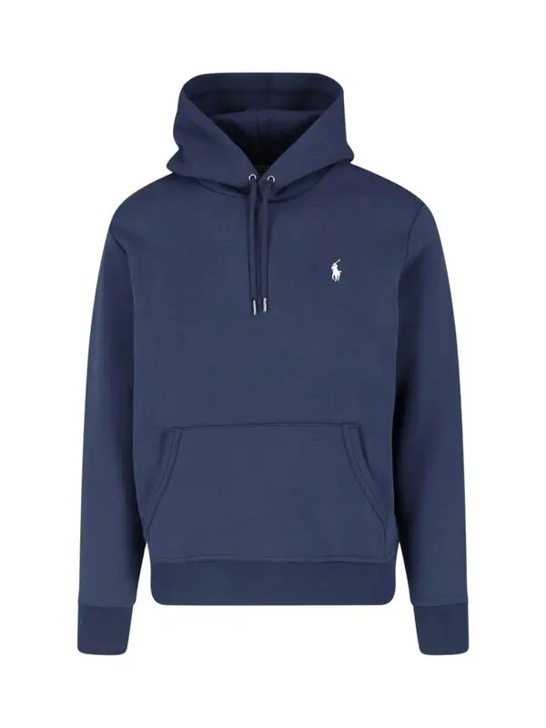 Polo Ralph Lauren Cotton & Recycled Polyester Crewneck Sweater - Blue