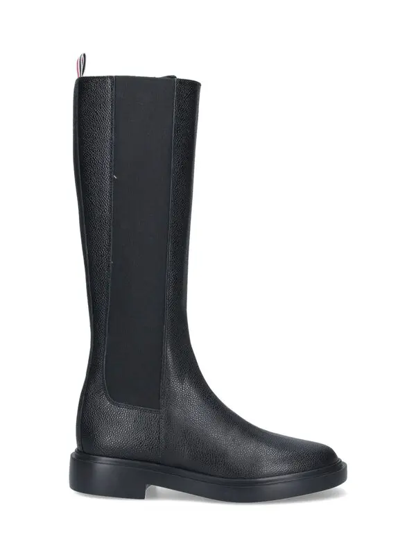 Thom Browne Calf Leather Chelsea Boots