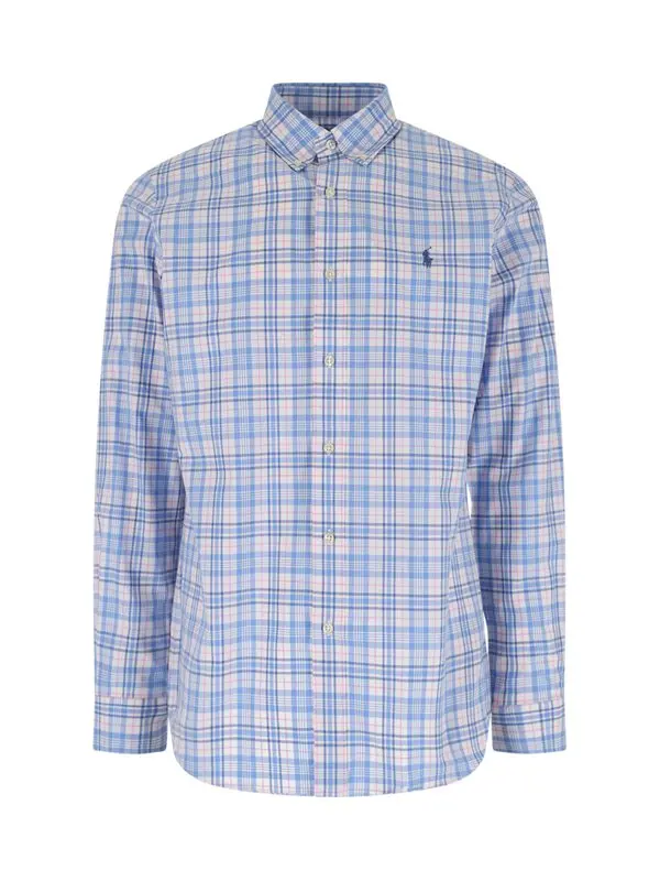 Polo Ralph Lauren Stretch Cotton Polo Shirt - Blue