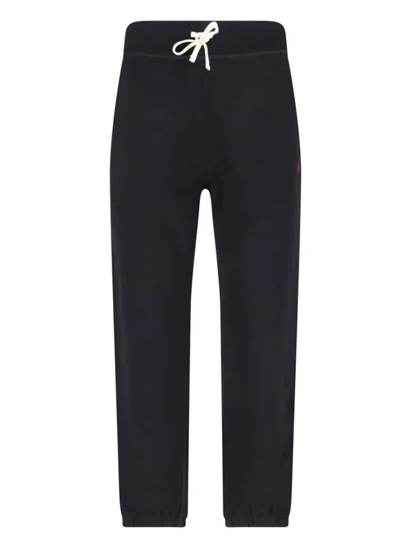 Polo Ralph Lauren Cotton Blend Trousers - Black