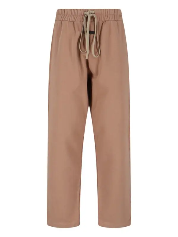 Fear Of God Lightweight Cotton Trousers - Beige