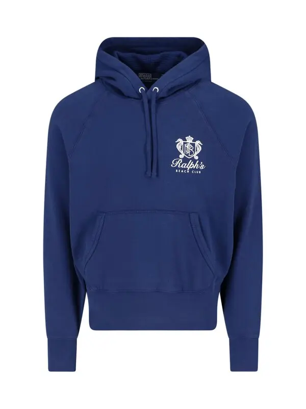 Polo Ralph Lauren Cotton-blend Hoodie - Blue