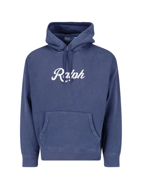 Polo Ralph Lauren Graphic Pullover Hoodie - Blue