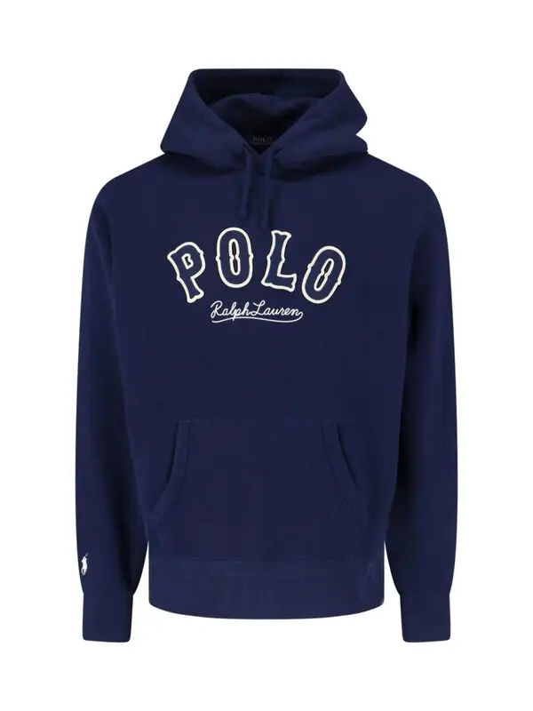 Polo Ralph Lauren Graphic Pullover Hoodie - Blue