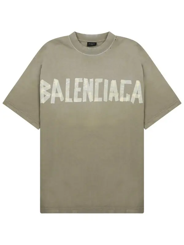 Balenciaga 100% Cotton T-shirt - Green