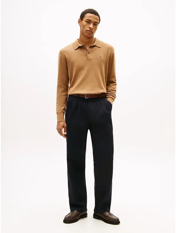 Tommy Hilfiger Relaxed Fit Pleated Trouser