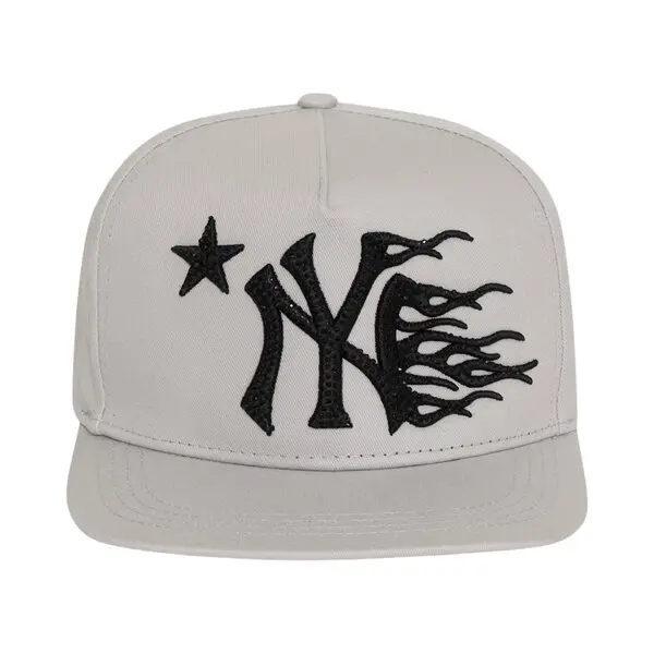 HELLSTAR Ny Snapback Hat - Grey