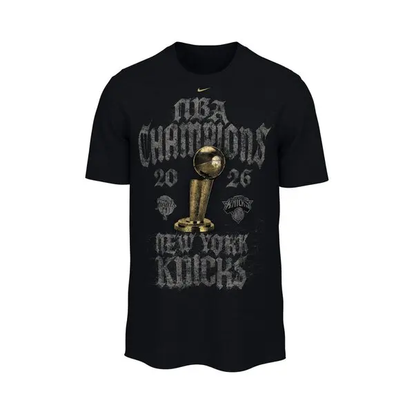 Nike 2025/26 New York Knicks Nba Championship 'coal