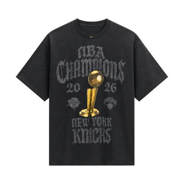 Nike 2025/26 Nba Championship New York Knicks T-shirt