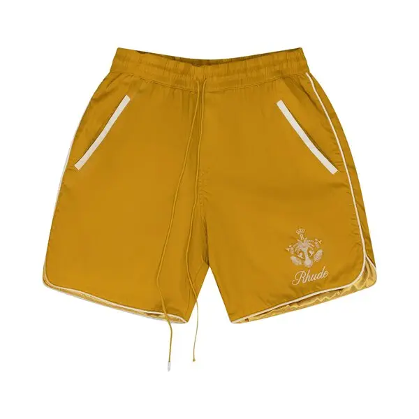 Rhude Mustard Shorts