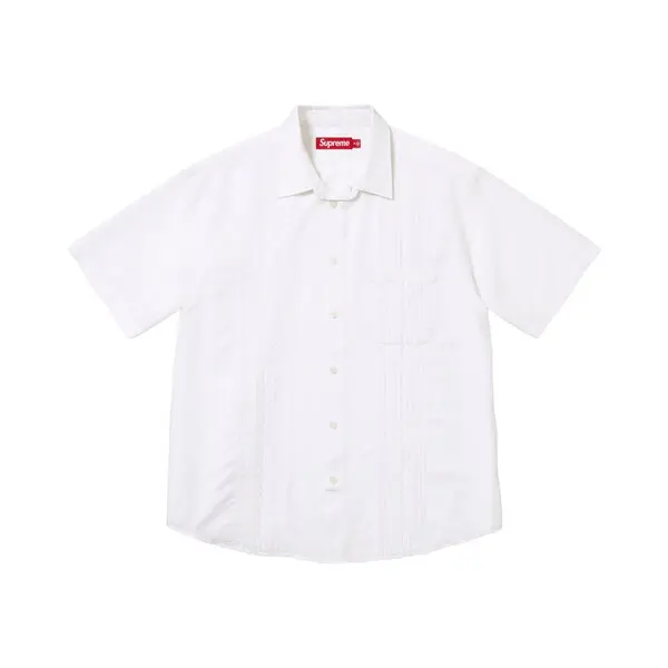 Supreme Pintuck Short-sleeve Shirt