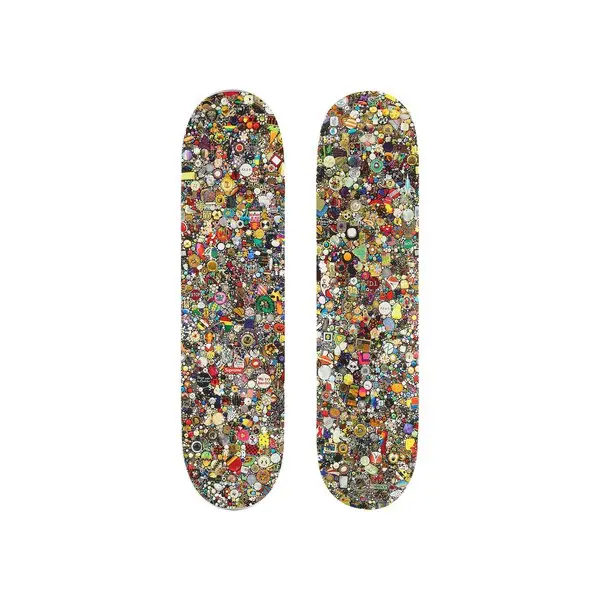 Supreme X Mike Kelley Skateboard - White