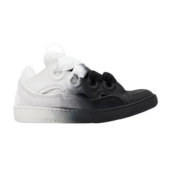 LANVIN Spray Curb Sneaker White
