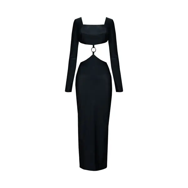 VESTIAIRE D'UN OISEAU LIBRE Lycra Cut-out Dress
