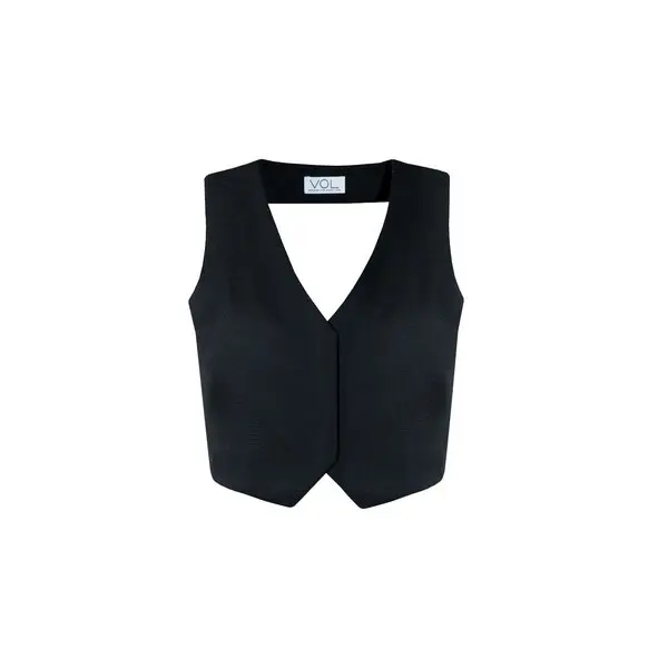 VESTIAIRE D'UN OISEAU LIBRE Open-back Vest