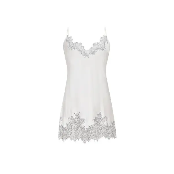 AVENUE 8 Lace Detailed Mini Cami Dress