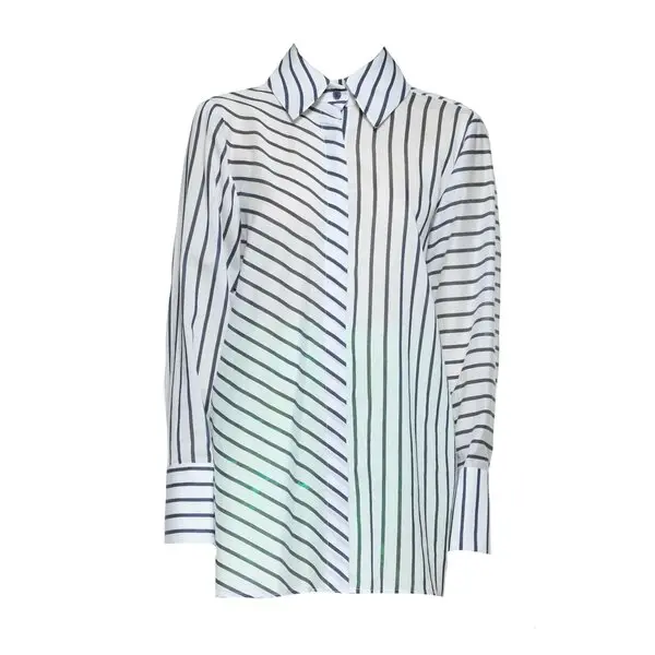 MIRIMALIST Helix Striped Shirt