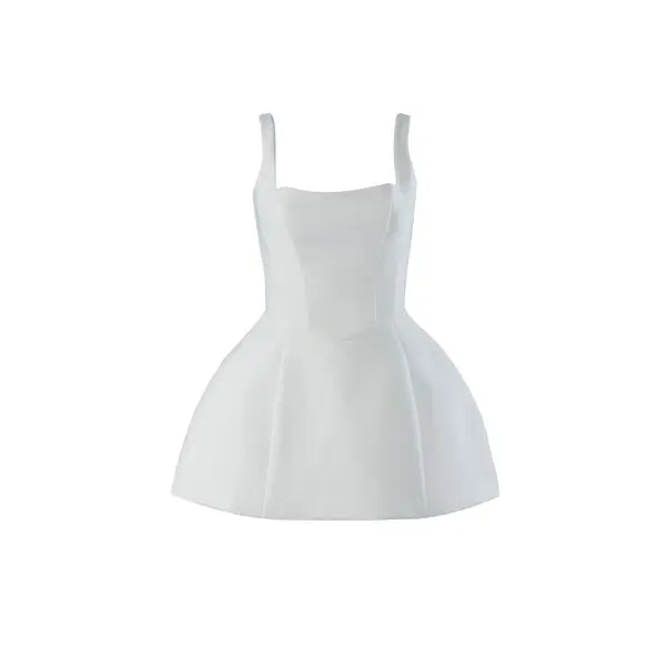 VESTIAIRE D'UN OISEAU LIBRE Structured Cashmere Dress