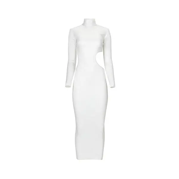 VESTIAIRE D'UN OISEAU LIBRE Guilty Cut-out Midi Dress