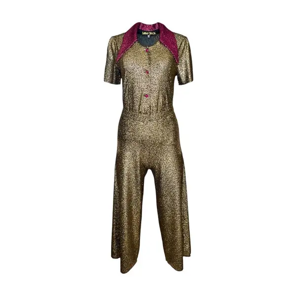 LAURA CITRON Izzy Shirt + Pant Set - Gold