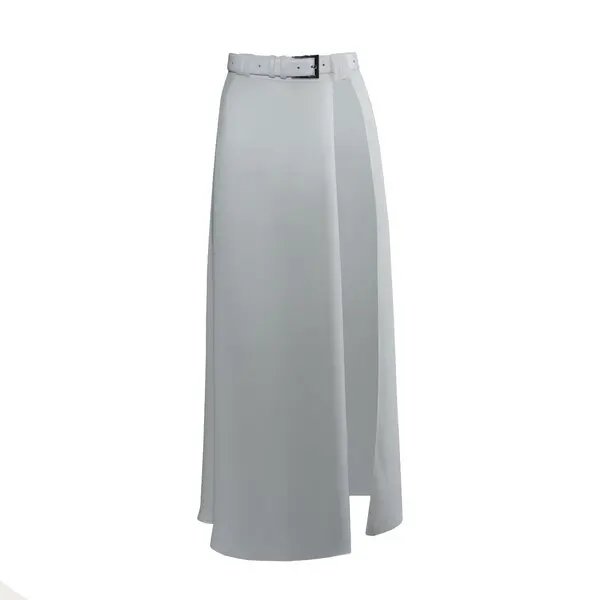 VESTIAIRE D'UN OISEAU LIBRE Slit Midi Dress