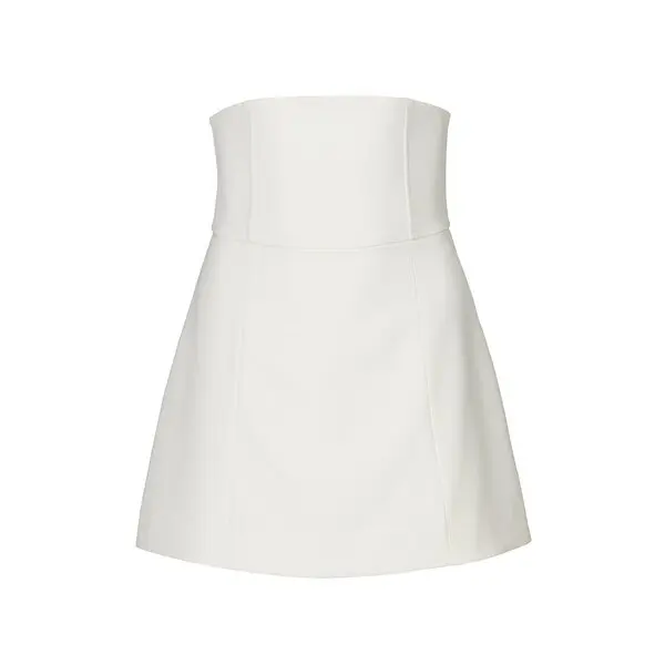 VESTIAIRE D'UN OISEAU LIBRE Wool High Waisted Skirt