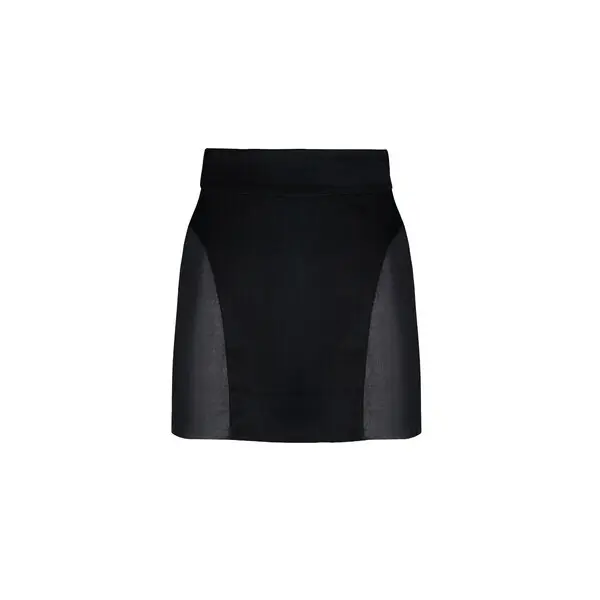 VESTIAIRE D'UN OISEAU LIBRE Sheer Side Skirt