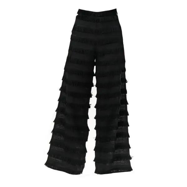 MIRIMALIST Fringe Wide Leg Pants