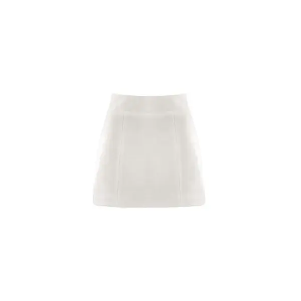 VESTIAIRE D'UN OISEAU LIBRE Cashmere Mini Skirt