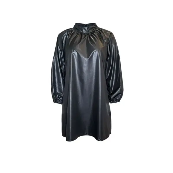 LAURA CITRON Matte Mayhem Mini Dress - Black