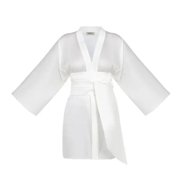 AVENUE 8 Mini Robe With Belt