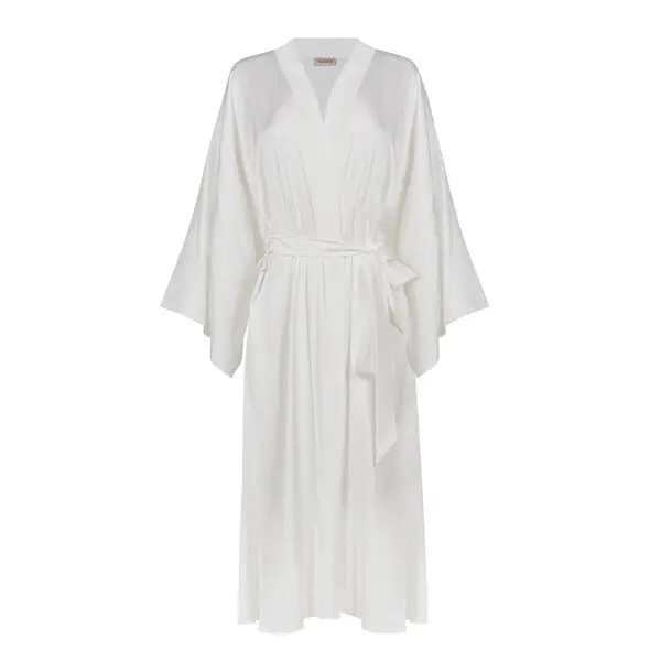 AVENUE 8 Maxi Silk Robe