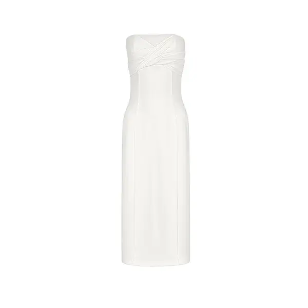AVENUE 8 Strapless Crepe Dress