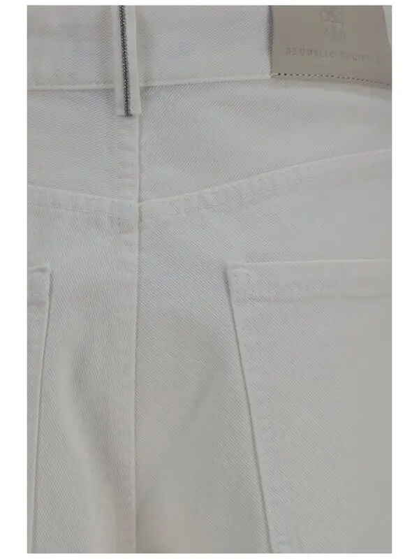 Brunello Cucinelli High-rise Palazzo Jeans