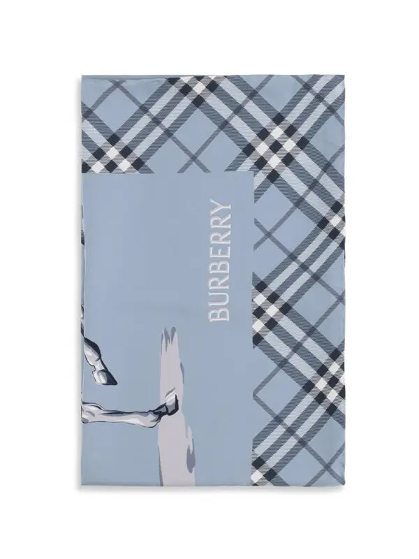 Burberry Archive Knight Scarf - Blue