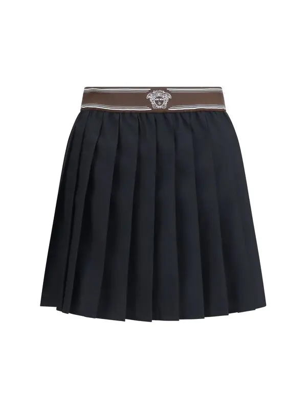 Versace Medusa ’95 Pleated Skirt - Black