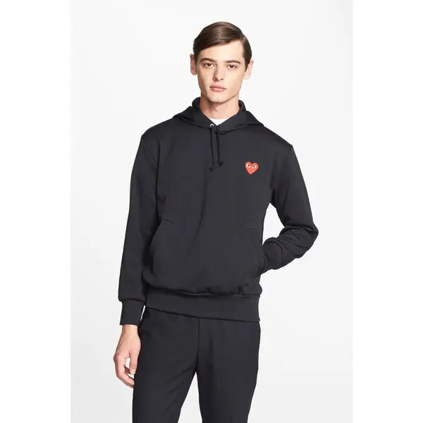 Comme Des Garçons Comme Des Garçons Play Emblem Hoodie