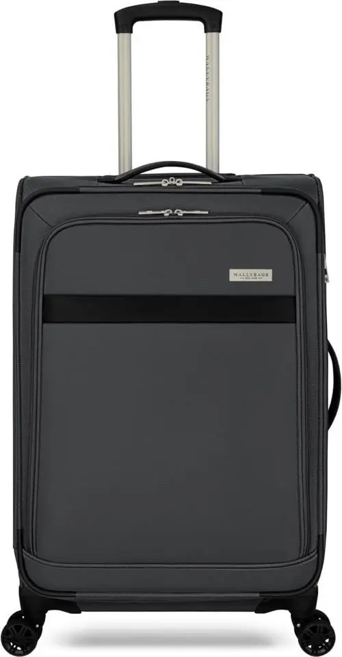WALLYBAGS Stratford Expandable Spinner Luggage - Graphite