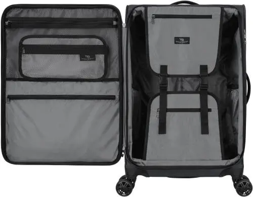 WALLYBAGS Stratford Expandable Spinner Luggage - Graphite