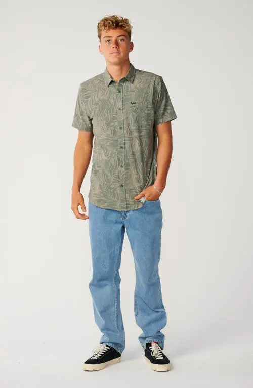 Rip Curl Hawaii Aerotech Short Sleeve Performance Button-up Shirt