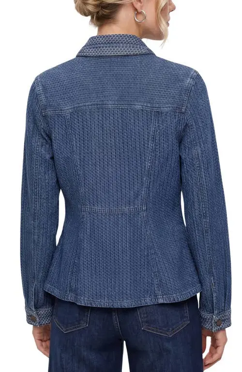 LIVERPOOL Fit & Flare Denim Trucker Jacket