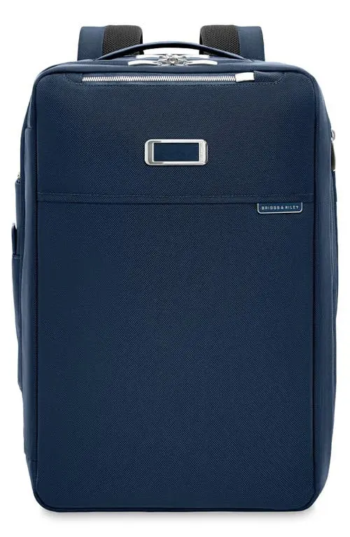 Briggs & Riley Baseline Medium Convertible Backpack - Navy