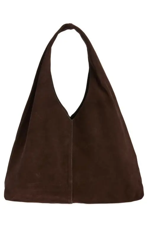 Mango Joel Suede Shoulder Bag