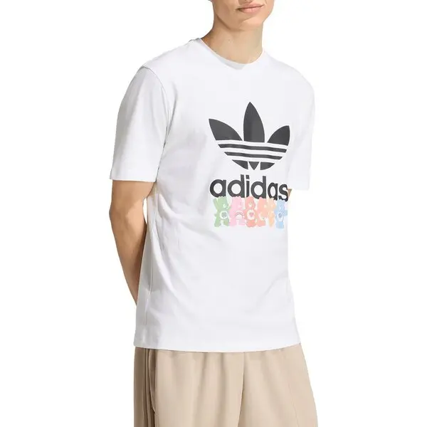 Adidas X Care Bears Cotton Graphic T-shirt - White