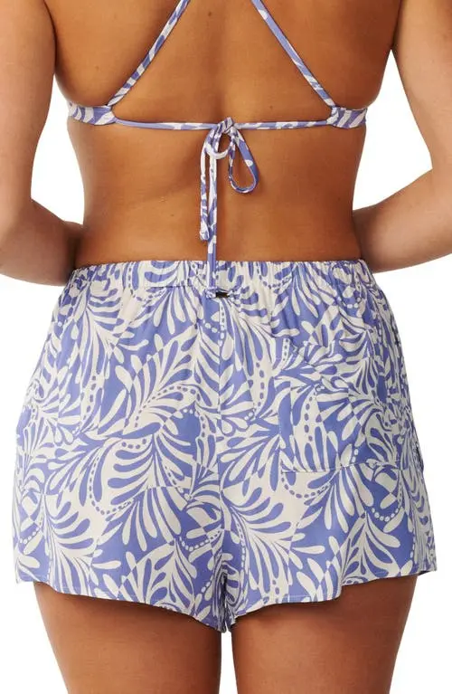 Rip Curl Party Wave Tropical Print Beach Shorts