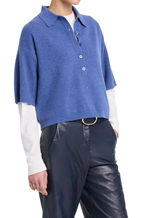 TWP Cashmere Polo Sweater